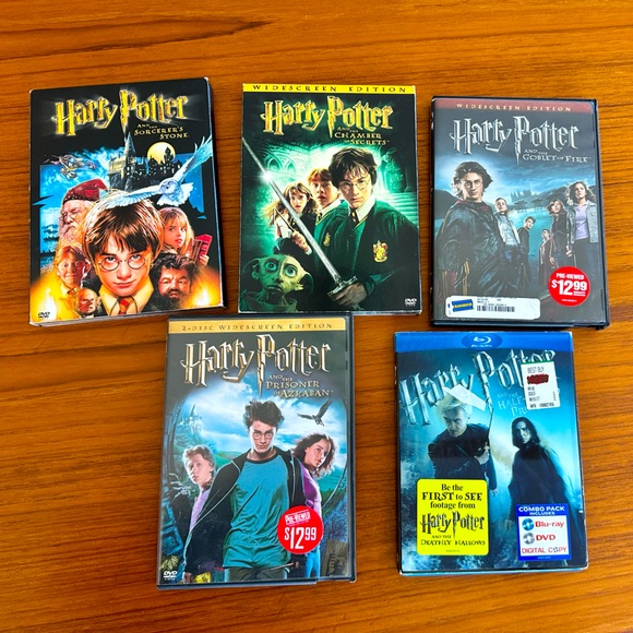Warner Bros. | Media | Harry Potter Dvds 5 Movies Included In Bundle ...